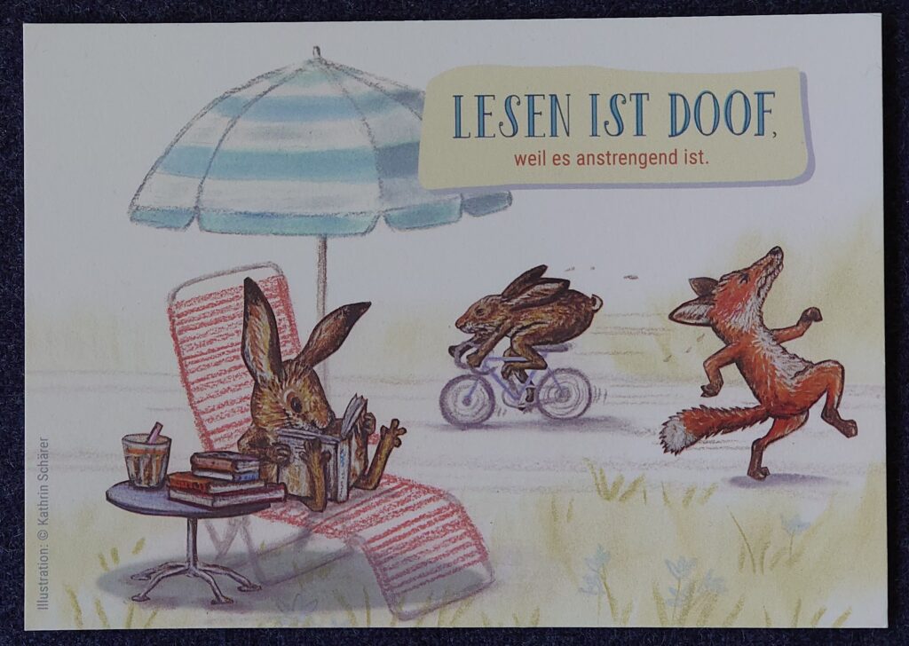 Lesen ist doof - Schillerbuch